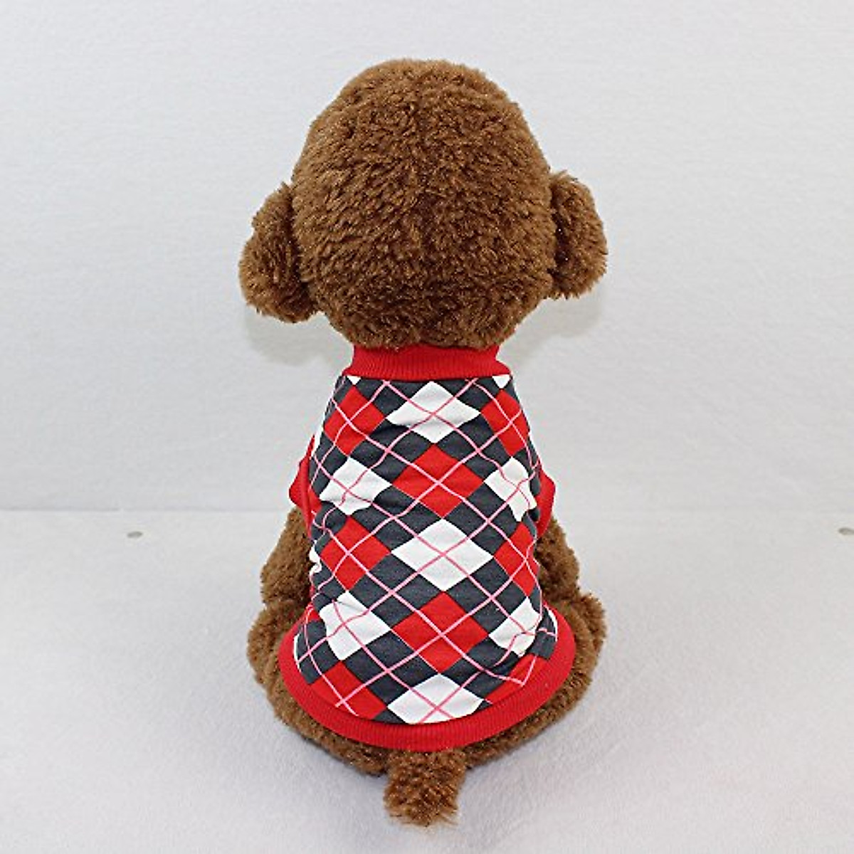 Dog Running Leash and Dog Clothing Cotton Vest Puppy Costume for Small Dog Vest Lightweight Stretchy T-Shirts Soft Shirts Apparel