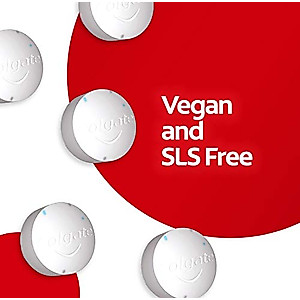 Colgate Anywhere Travel Toothpaste Tablets with Fluoride, Eco Friendly & Plastic Free Glass Jar, Fresh Mint - 60 count