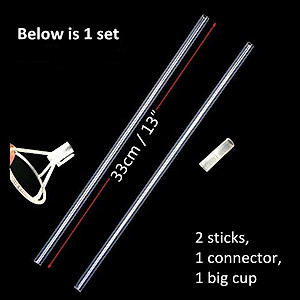 Big Balloon Stick with Cups, 20 Pcs 27" Long Large Clear Balloon Holder Stick Stand for LED Bobo Balloons Sticks 10 inch to 36 inch Mylar Balloons/Foil Balloons/Latex Balloons