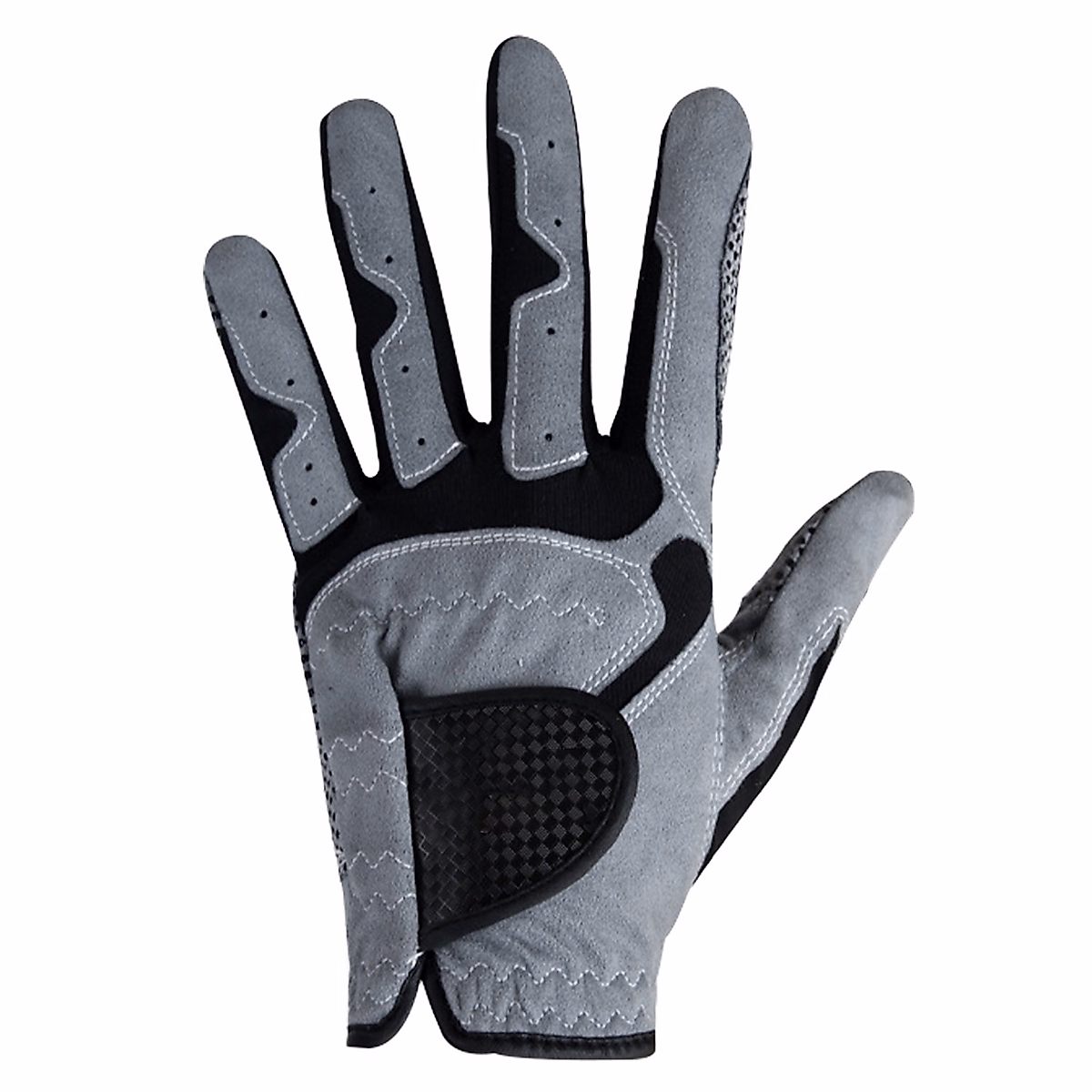 Fashion Golf Gloves, Men's Boys All Weather Leather Golf Glove with Non-Slip Grip, Soft, Breathable, Wear-Resistant, One Pack for Left Hand Golf Rain Gloves