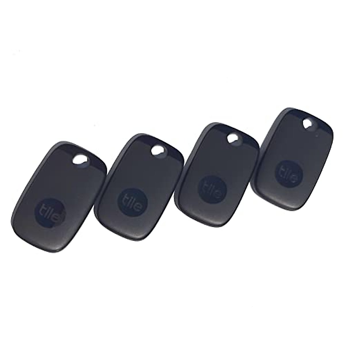 Tile Pro (2022) 4-Pack. Powerful Bluetooth Tracker, Keys Finder and Item Locator for Keys, Bags, and More; Up to 400 ft Range. Water-Resistant. Phone Finder. iOS and Android Compatible.
