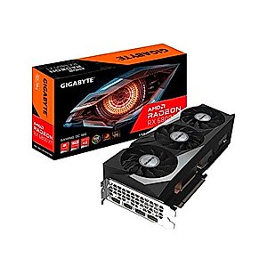 GIGABYTE AMD Radeon RX 6800 XT GAMING OC 16G Graphics Card, 16GB of GDDR6 memory, powered by AMD RDNA 2, HDMI 2.1, WINDFORCE 3X Cooling System, GV-R68XTGAMING OC-16GD