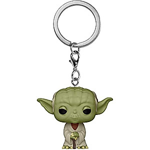 Funko POP Keychain: Star Wars - Yoda, Multicolor, One Size