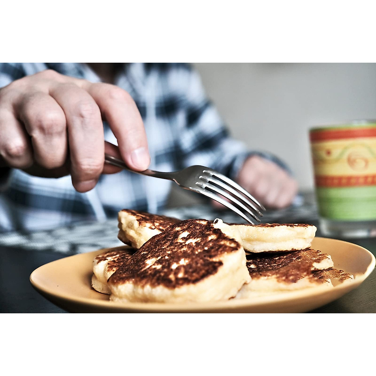 XIKAINUO Dingle Hopper Funny Engraved Stainless Steel Fork, Funny Gift for Kids Little Mermaid Fan, Husband Wife Boyfriend Girlfriend, Best Birthday Valentine Christmas Gift