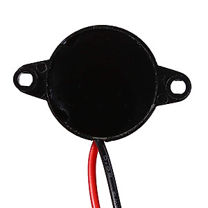 Electronic Buzzer Alarm, 3-24V Active Piezo Buzzer Continuous Sound Electronic Buzzer Alarm Sounder