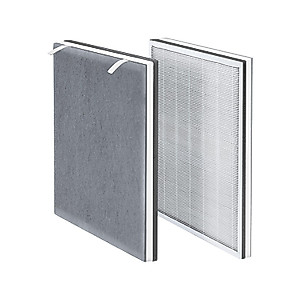 LEVOIT Air Purifier Vital 100 Replacement Filter, True HEPA Filter and High-Efficiency Activated Carbon Filter, Vital 100-RF, 1 Pack,White