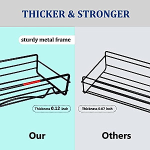 Nichemigo Adhesive Shower Caddy, Shower Shelves, Bathroom Shower Organizer for Inside Shower, No Drilling Rustproof Washroom Shower Shelf, Cat Shape Rack Wall Mounted Basket Storage, 2 Pack, Black