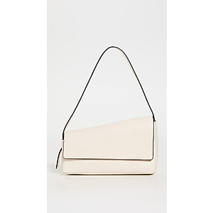STAUD Women's Acute Shoulder Bag, Cream, Off White, One Size