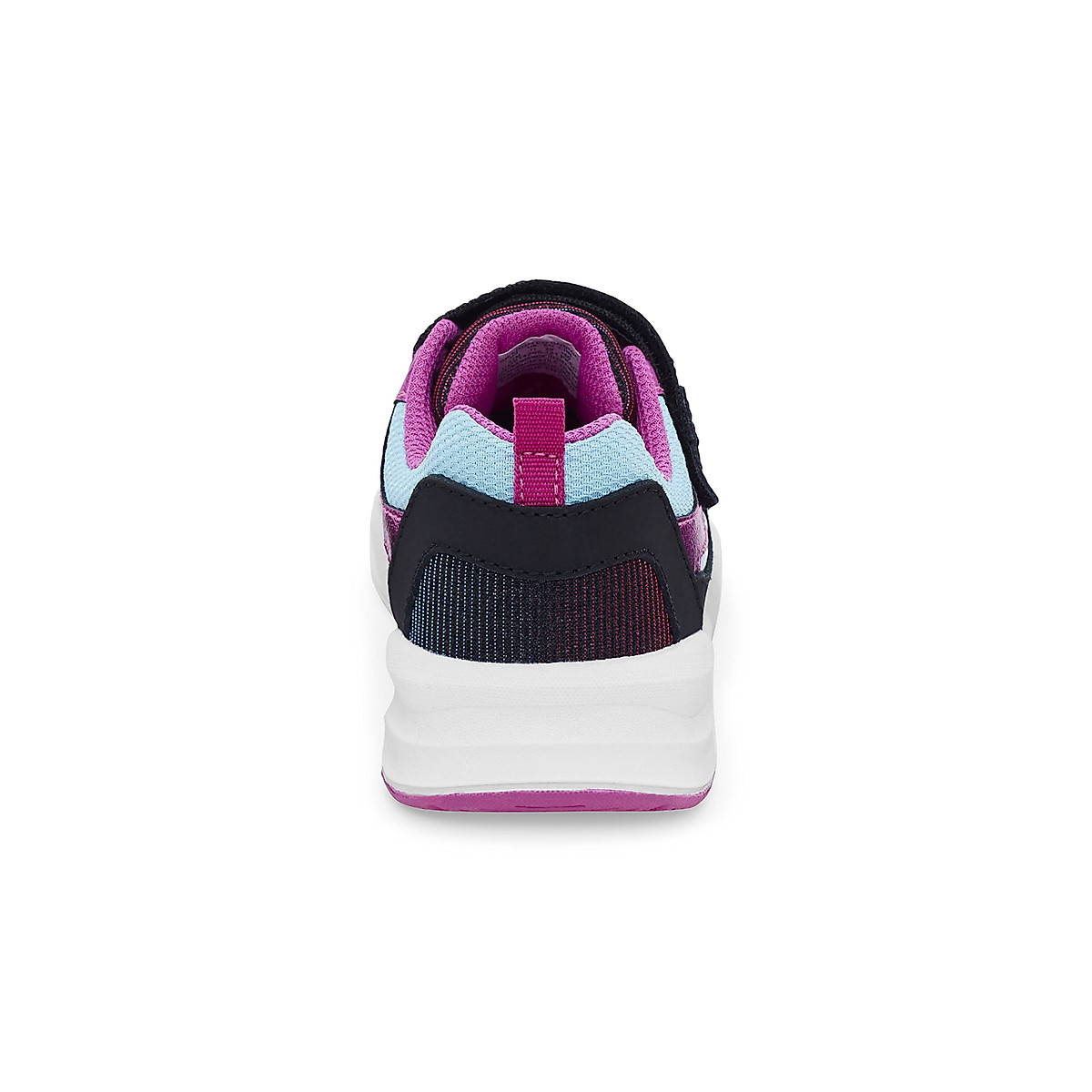 Stride Rite Girls Lighted Cosmic Sneaker, Black Multi, 11.5 Wide Little Kid