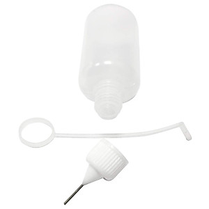 Kang&Chang 20pcs,30ml,Squeezable Plastic Bottles with Steel Needle Dropper and Childproof Cap,for liquid