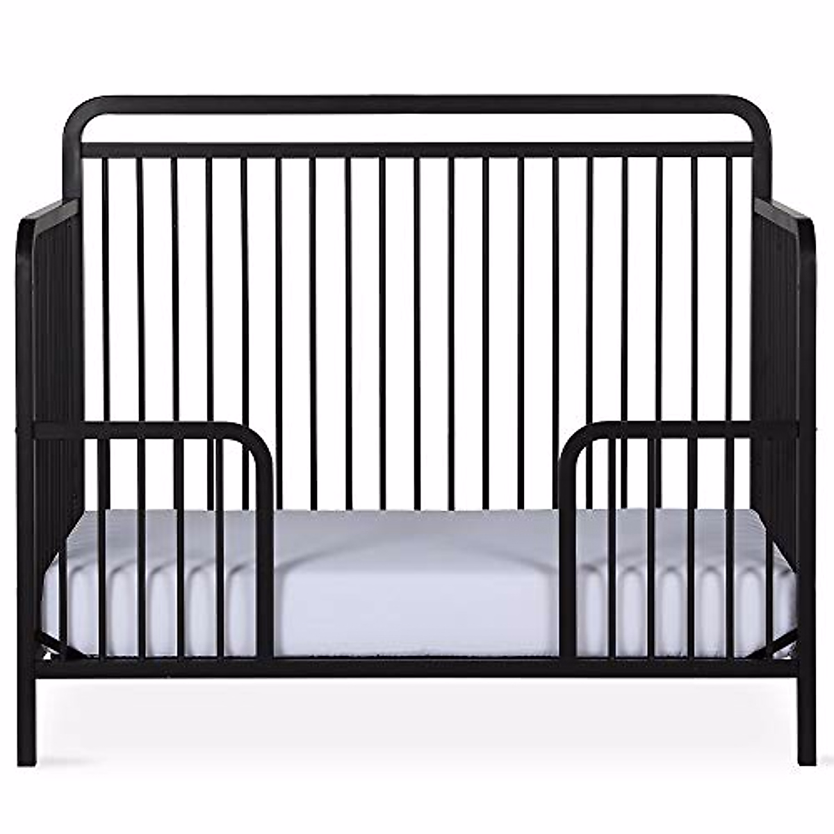 Baby Relax Juniper Metal Toddler Guardrail, Matte Black