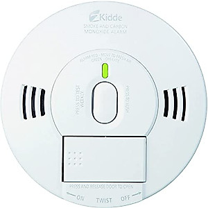 Kidde Smoke & Carbon Monoxide Detector, Hardwired Interconnect, Combination Smoke & CO Alarm with Battery Backup, Voice Alerts