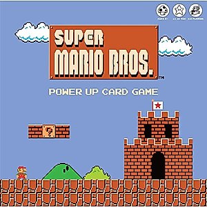 Super Mario Bros Power Up Card Game | Super Mario Brothers Video Game Nintendo NES Artwork | Fast paced Card Games | Easy to Learn and Quick to Play