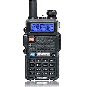 NSKI UV-5R UHF VHF Dual Band Two Way Ham Radio Walkie Talkie