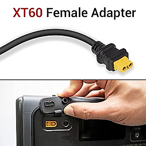 ROCKPALS Solar Panel Parallel Adapter to XT60, Solar Connectors Y Branch Parallel Adapter Cable Wire Plug Tool Kit, Compatible with EcoFlow River Delta Mini/Bluetti Solar Generator