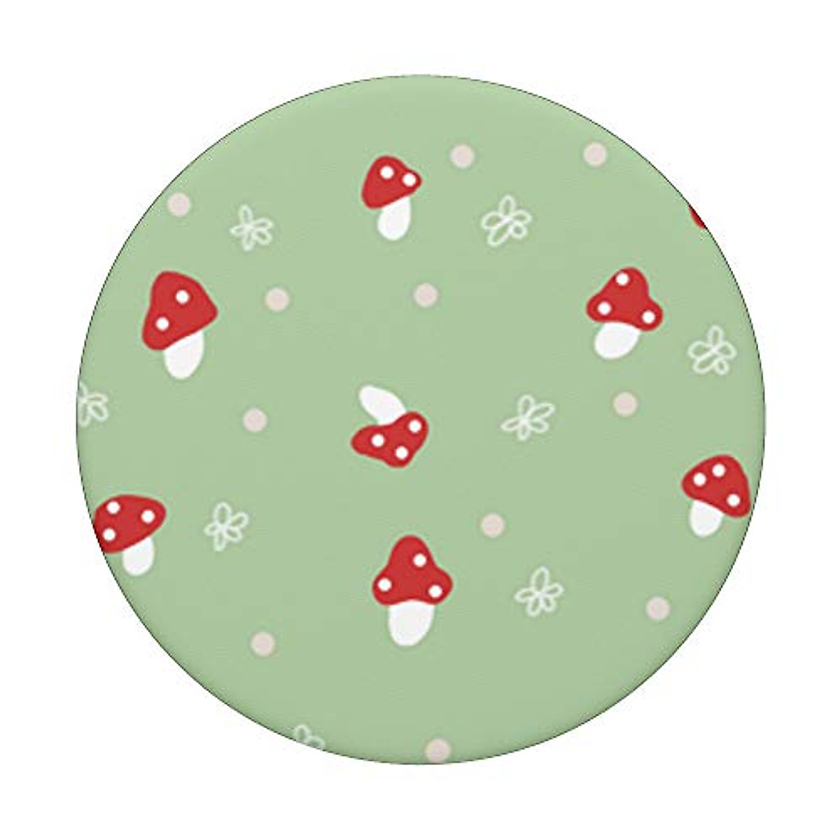Cute Little Red Toadstool Mushrooms Graphic PopSockets Grip and Stand for Phones and Tablets