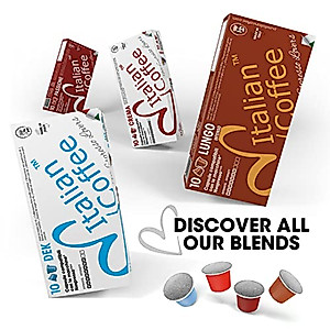 Italian Coffee pods compatible with Nespresso Original machines, Italian Expresso capsules (100 Ristretto regular pods, 100 Count (Pack of 1))