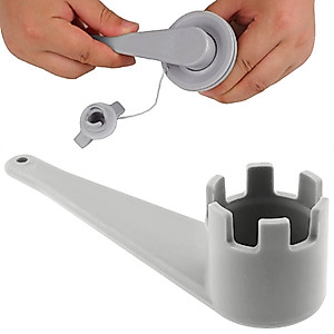 E-outstanding Air Valve Wrench Gray 6-Groove PVC Inflatable Boat Air Valve Spanner Release Valve Safety Lever Repair Kit