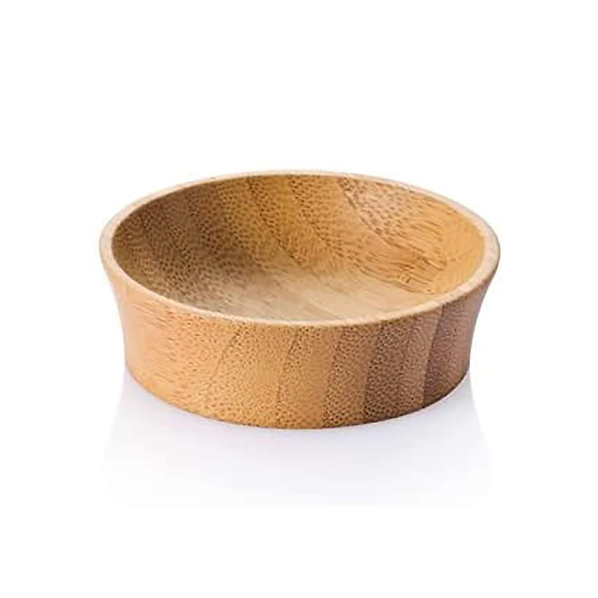 Bambu, Reusable Bamboo Condiment Cups, Natural Wood and Food-Safe Finish, Great for Soy Sauce, Dessert, Sides, and Dipping, Eco Friendly Dish Alternative, 100% Biodegradable - Small, Set of 4