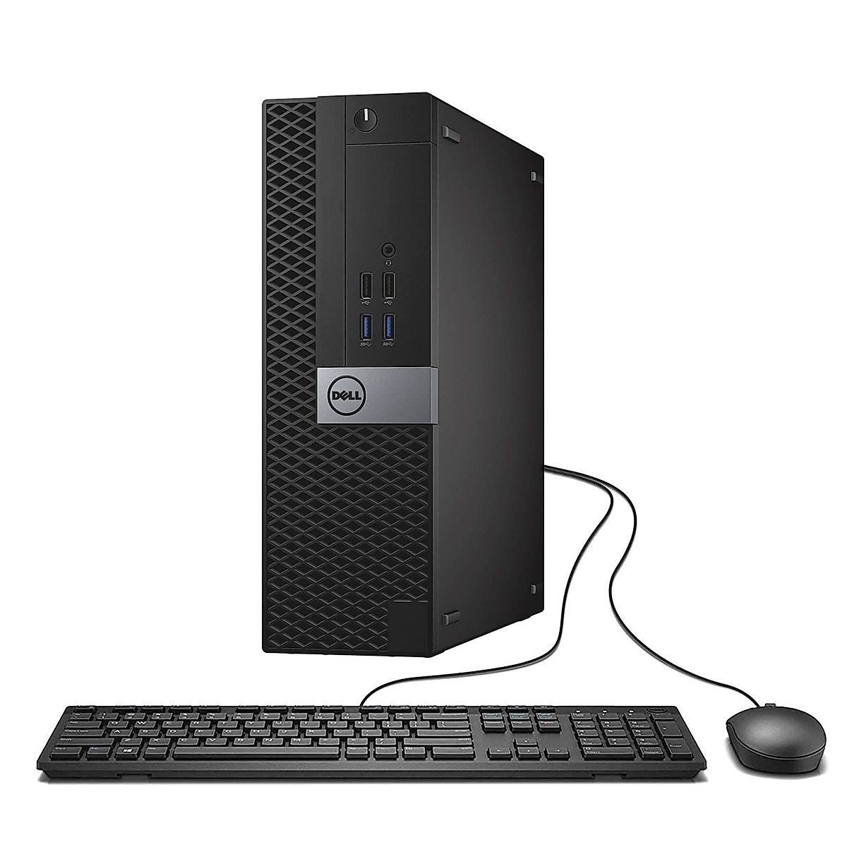 Dell OptiPlex 3050 Small Form Factor Desktop PC, Intel Quad Core i5-6500 up to 3.6GHz, 8G DDR4, 500G, WiFi, BT, DP, HDMI, Windows 10 Pro 64 Bit-Language Supports English/Spanish/French (Renewed)