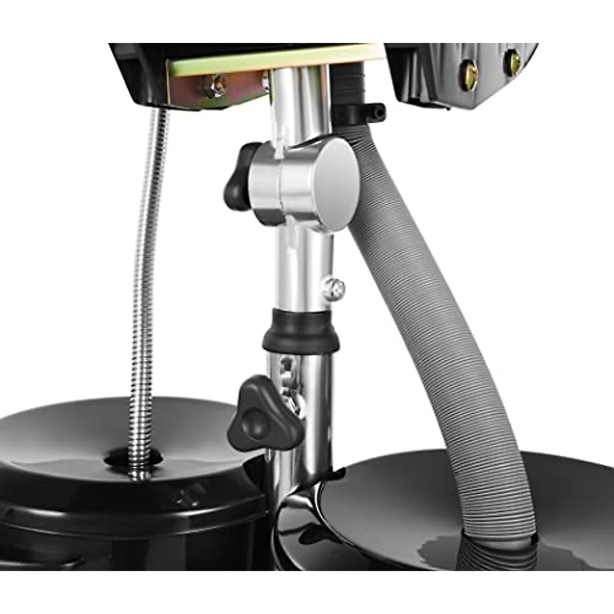 Portable Shampoo Bowl with 2 Water Tanks/Electric Pump Plastic Shampoo Basin Deep Sink Adjustable Height Hair Washing Sink with Drain Hose