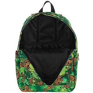 Scooby-Doo and Shaggy Sublimated Print Backpack with Laptop Pocket