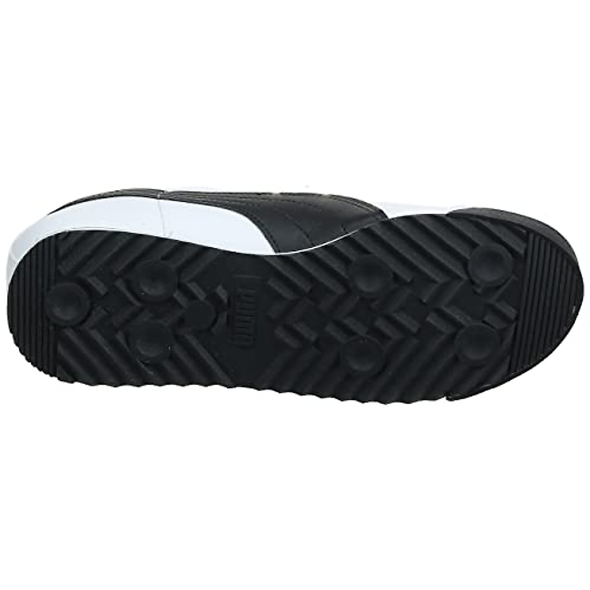 PUMA Men's ROMA BASIC Sneaker, white-black, 13