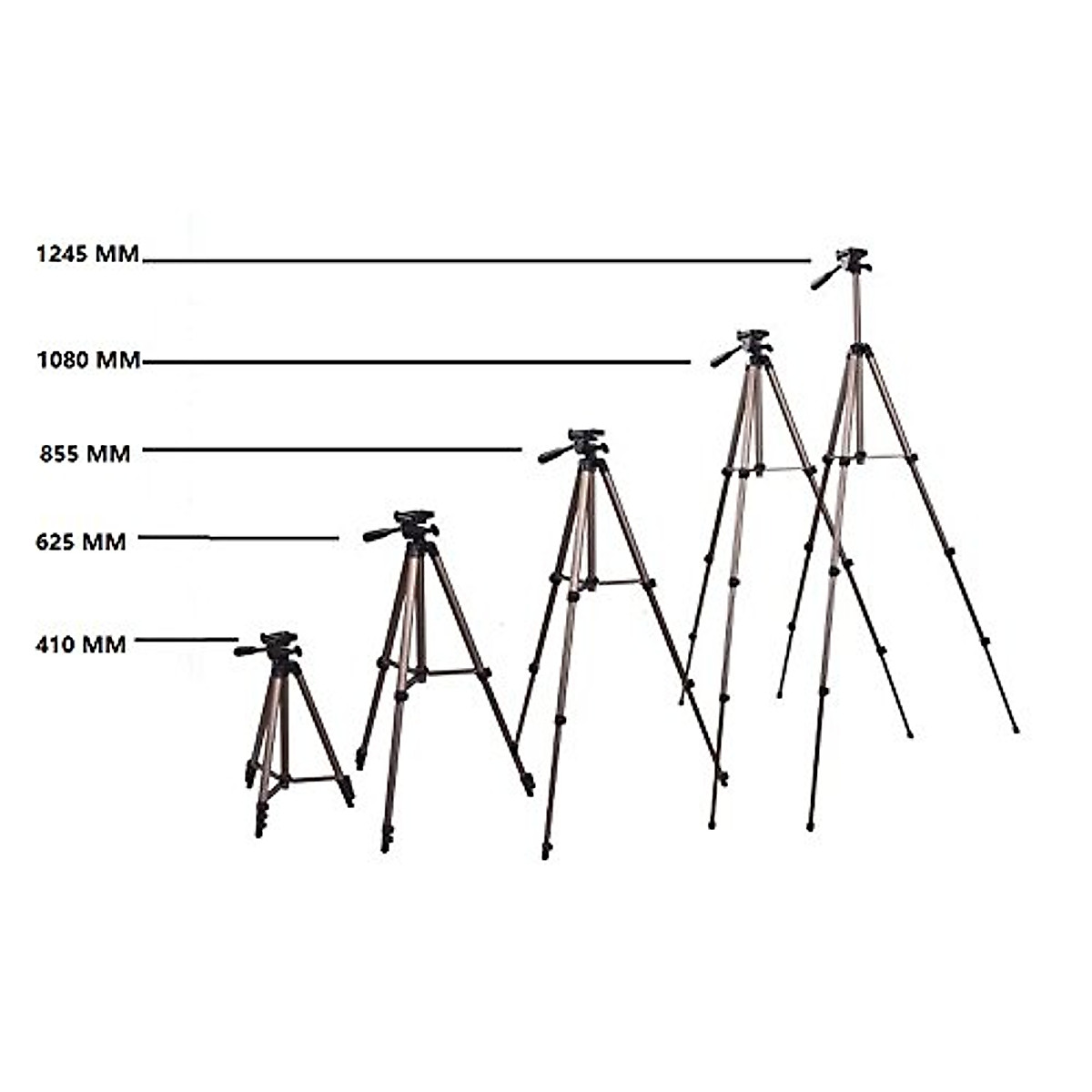 Webcam Tripod, Camera Tripod Mount Stand Compatible with Logitech Webcams C920s StreamCam Brio C925e C922x C930e C920 C615-50 inches