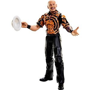 Mattel WWE Happy Corbin Elite Collection Action Figure, Deluxe Articulation & Life-like Detail with Iconic Accessories, 6-inch