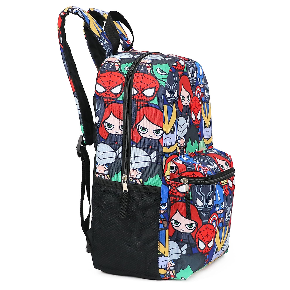 Marvel Kawaii Avengers Superheroes Boy's 16 Inch Lightweight Backpack (Superheroes Kawaii)