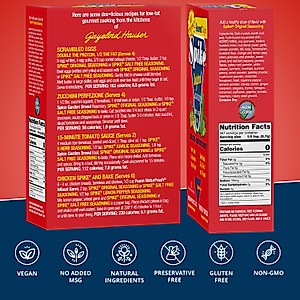 Spike Seasoning, Original Gourmet Magic Seasoning Salt Blend - Seasonings and Spices for Cooking, Popcorn Seasoning, All-Purpose Seasoning for More Flavorful, Healthy Meals, 14 Oz.