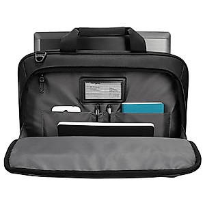 Targus CityLite Laptop Briefcase Shoulder Messenger Bag for 15.6-Inch Laptop, Black (TBT053US)