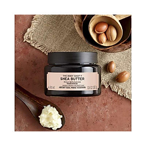 The Body Shop Shea Butter Richly Replenishing Hair Mask – For Dry Hair Prone to Breakage – 8.2 oz