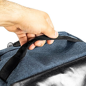 Skunk Hybrid Backpack/Duffle Black - Smell Proof - Water Resistant US PATENT NUMBER D819327