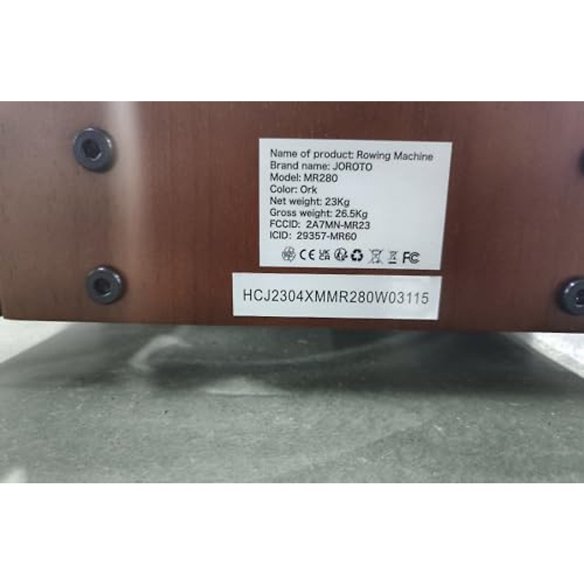 JOROTO Water Rowing Machine for Home Use, Foldable Rower Machine 330lbs Weight Capacity with Bluetooth Monitor, Phone Holder