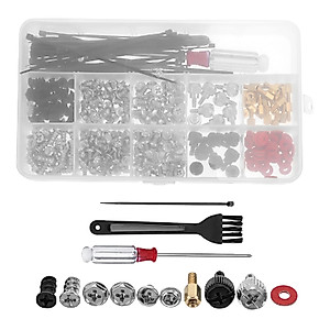 DOITOOL 1 Box Case Screw Set Hard Drive Mounting Screws Computer Holder for Laptop Computer Repair Tool Kit Replacement Computer Screws Kit Electronic Notebook Plastic Cable Tie