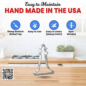 Foose Lighthouse Cookie Cutter 4.5 Inch –Tin Plated Steel Cookie Cutters – Lighthouse Cookie Mold