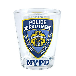 Torkia - Official Licensed NYPD Shot Glass - 1.5oz (Clear)