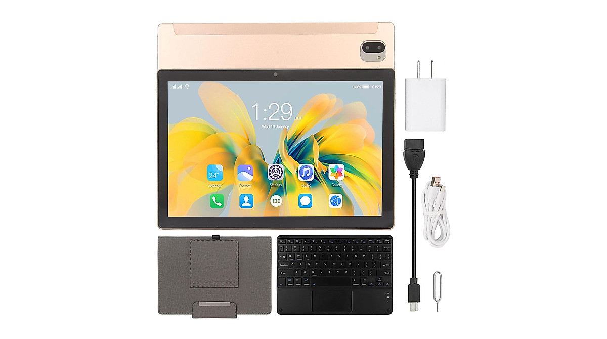 CUIFATI 10.1-Inch Tablet with 6GB RAM, 128GB, FHD Screen, 5G WiFi