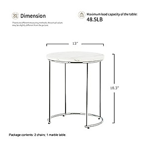 Brafab Mid Century Modern Dining Chairs Set of 2, Accent Kitchen Chairs with Natural Rattan Backrest, Modern Industrial Upholstered Metal Chairs for Dining Living Room Kitchen（White）