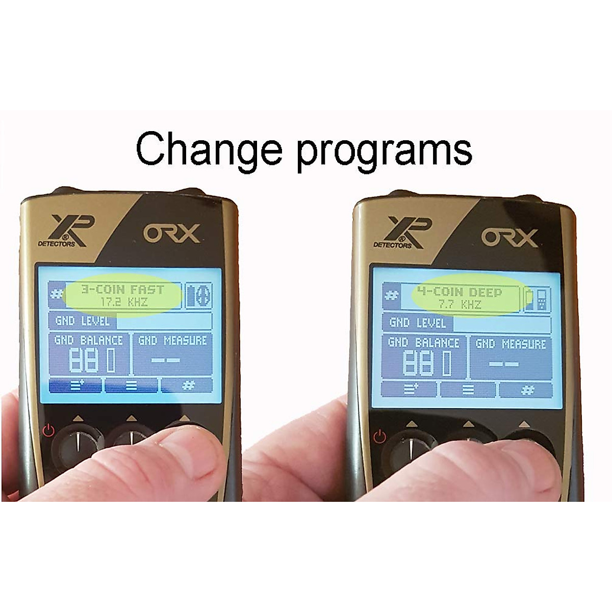 XP Metal Detectors ORX Detector - Specialized in Gold Hunting - FX02 Wired Headphones, WSAUDIO Wireless Headphones, HF Coil (9'') up to 50kHz, Remote Control and S-Telescopic Lite Stem (ORX-22FX02E)