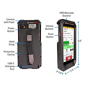 IDVisor ID Scanner Dual Handheld Stand Bundle