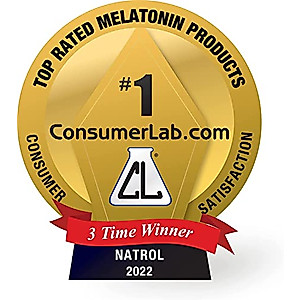 Natrol, Advanced Sleep Maximum Strength 10 mg Tablets, Melatonin, 60 Count