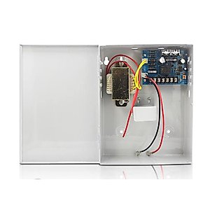 Ares Vision 12v 5 AMP Back Up Power Supply Transformer for Access Control Devices Such as Magnetic Locks, Electric Strikes, Motorized Drop Bolts (12V 5A w/Backup)