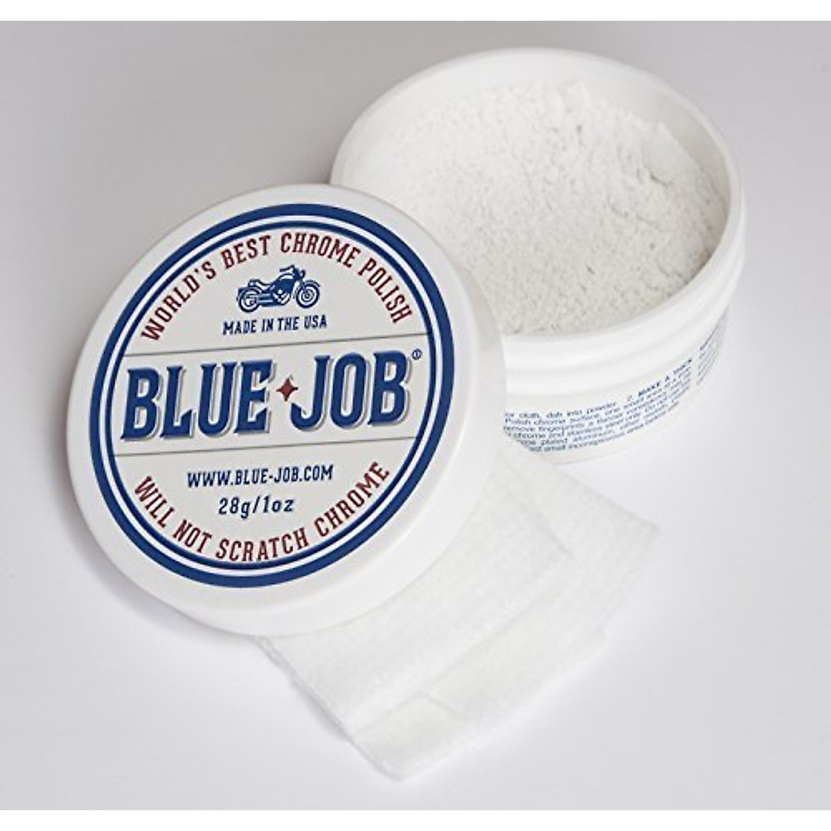 Blue-Job® Chrome Polish - Perfect for Your Motorcycle! One Polish for All Your Needs