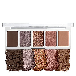 wet n wild Color Icon Eyeshadow Makeup 5 Pan Palette, Pink Camo-flaunt, Matte, Shimmer, Metallic, Long Wearing, Rich Buttery Pigment, Cruelty Free