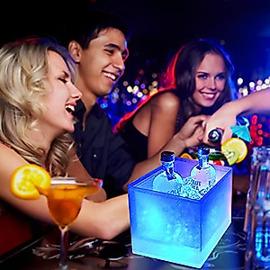 Creatrek Submersible LED Lights, Waterproof Pool Lights Outdoor, Battery Operated Pool Lights for Hot Tub Party Pumpkins 4 PCS