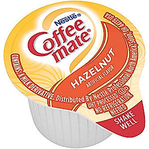 Hazelnut Creamer, 0.375oz, 50/Box
