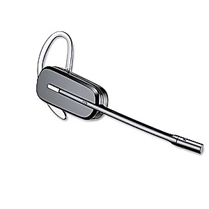 Plantronics - CS540 Wireless DECT Headset (Poly) - Single Ear (Mono) Convertible (3 Wearing Styles) - Connects to Desk Phone - Noise Canceling Microphone