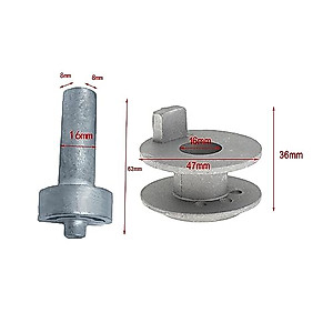 ＫＬＫＣＭＳ Patio Umbrella Accessories Umbrella Replacement Parts Stainless Parasol Adjustable Replace Parts Umbrella Attachment for Patio Table 1 Set Gray